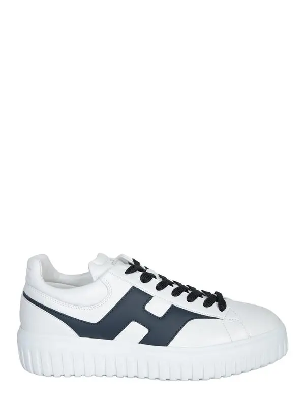 Hogan H-stripes Spezz Sneakers - White