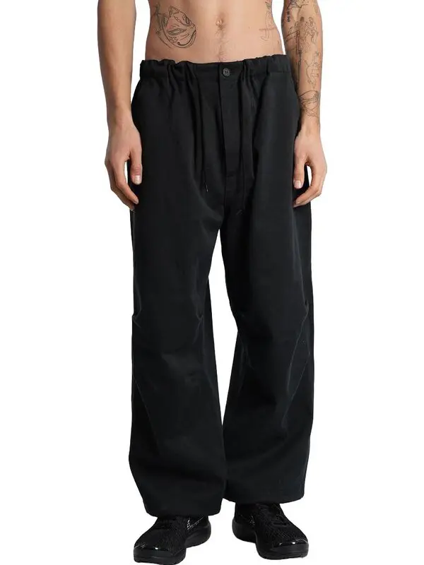 Comme Des Garçons Cotton Pants - Black