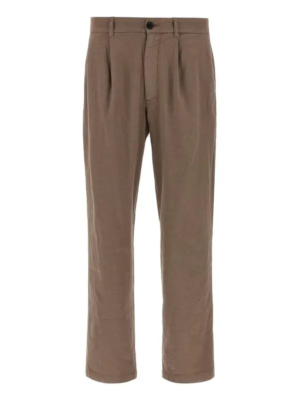 DEPARTMENT 5 Gin Straight Leg Pants - Brown
