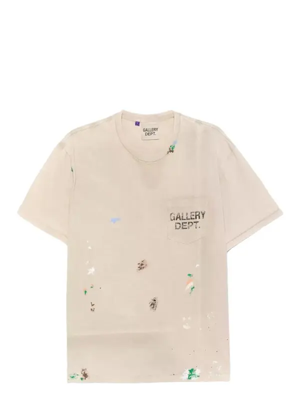 GALLERY DEPT. Vintage Logo Painted T-shirt - Neutrals