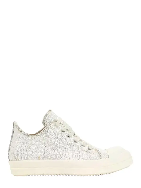 Rick Owens Leather Sneakers - White
