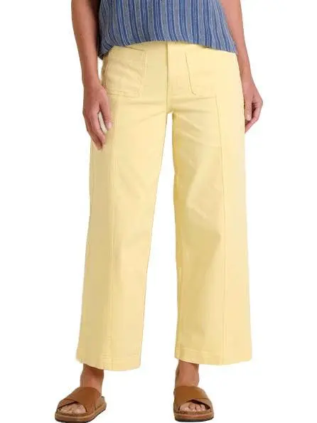 TOAD & CO Linden Wide Leg Pant - Meyer