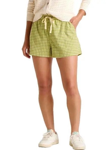 TOAD & CO Taj Hemp Pull-on Short - Woodbine Pattern