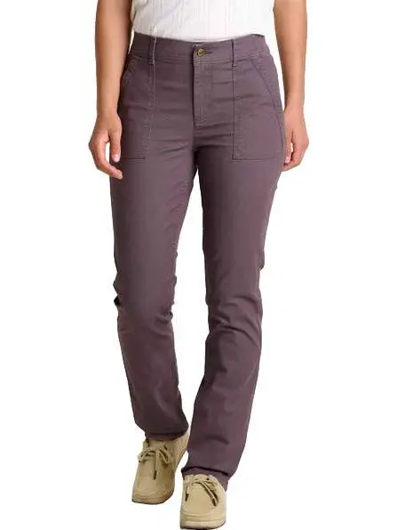 TOAD & CO Earthworks Slim Pant - Raisin