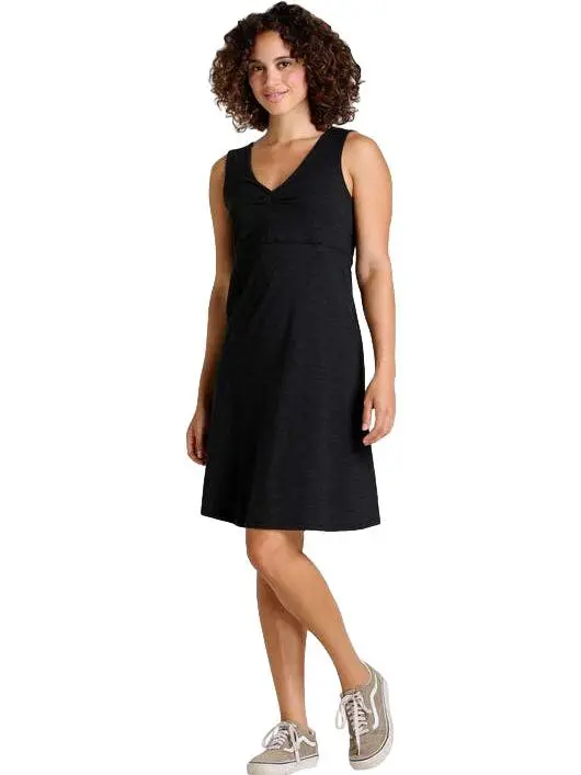 TOAD & CO Rosemarie Sleeveless A-line Dress - Black