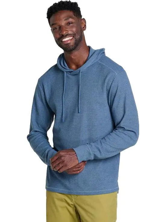 TOAD & CO Framer Ii Long Sleeve Hoodie - Pacific Blue