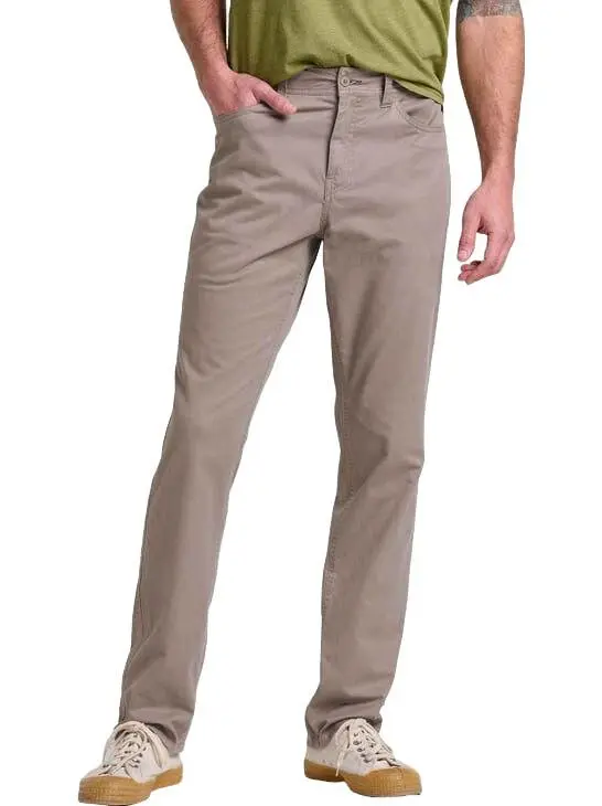 TOAD & CO Mission Ridge 5 Pocket Lean Pant - Dark Chino