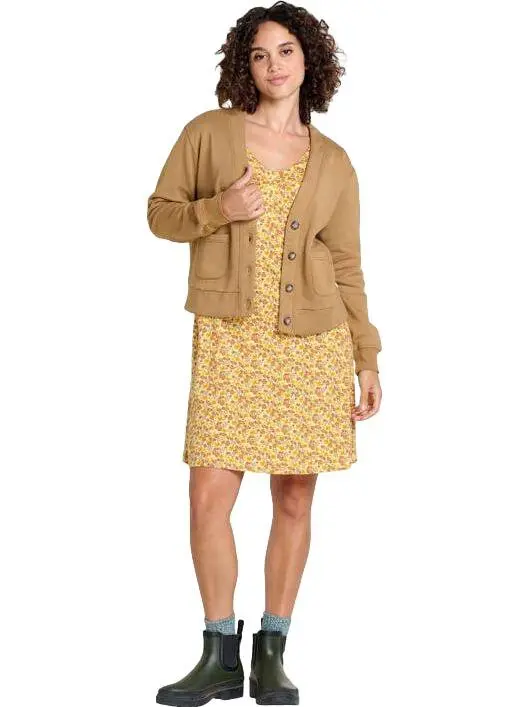 TOAD & CO Hemp Daybreaker Cardigan - Honey Brown