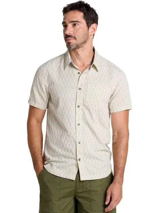 TOAD & CO Harris Short Sleeve Shirt - Salt
