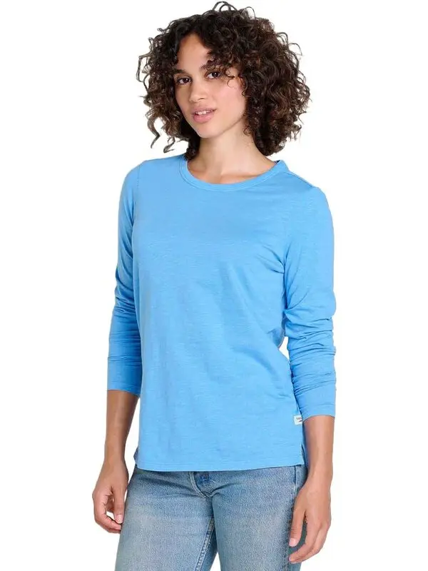TOAD & CO Primo Long Sleeve Crew - Blue Jay