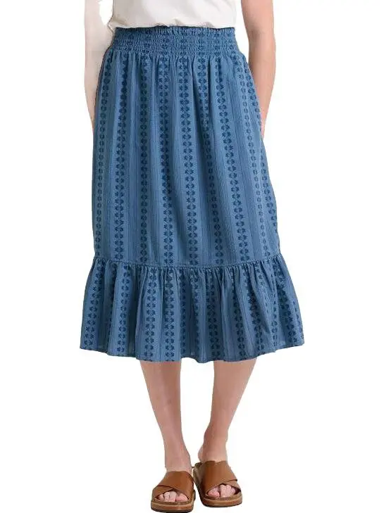 TOAD & CO Cipher Midi Skirt - North Shore