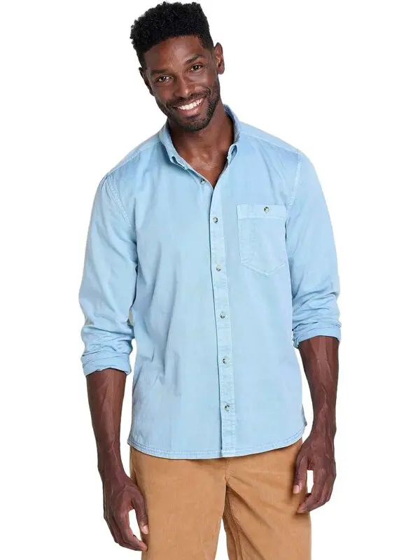 TOAD & CO Arroyo Twill Long Sleeve Shirt - Skyway