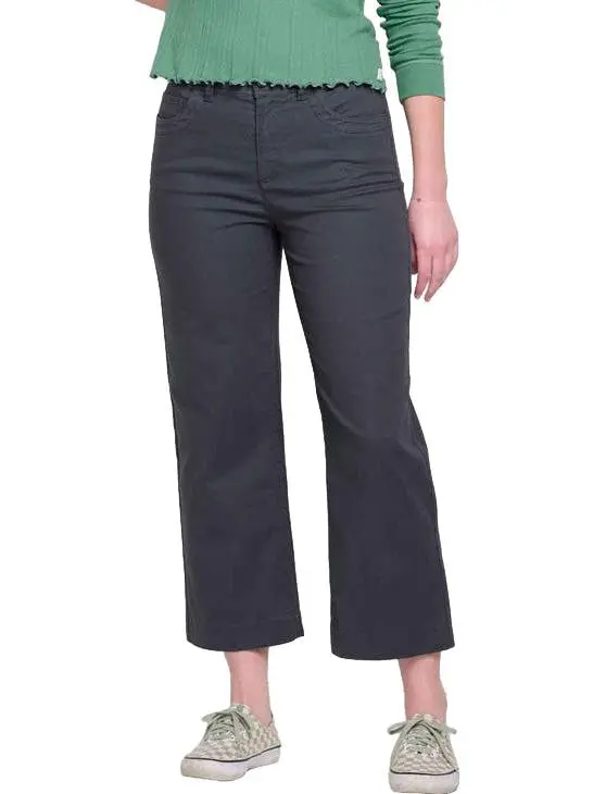 TOAD & CO Earthworks Wide Leg Pant - Soot