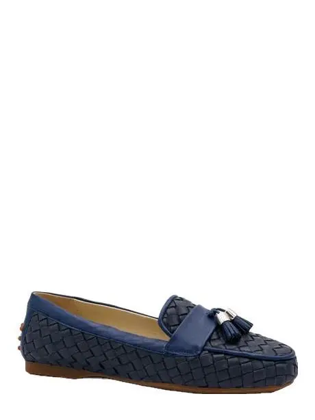 AMALFI BY RANGONI Danila Tassel Loafer - Peacot Blue/navy Parmasoft