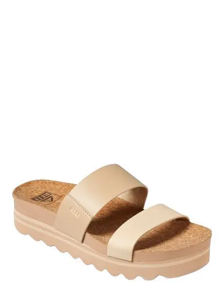 Reef Cushion Vista Hi Platform Slide Sandal - Oasis Duo
