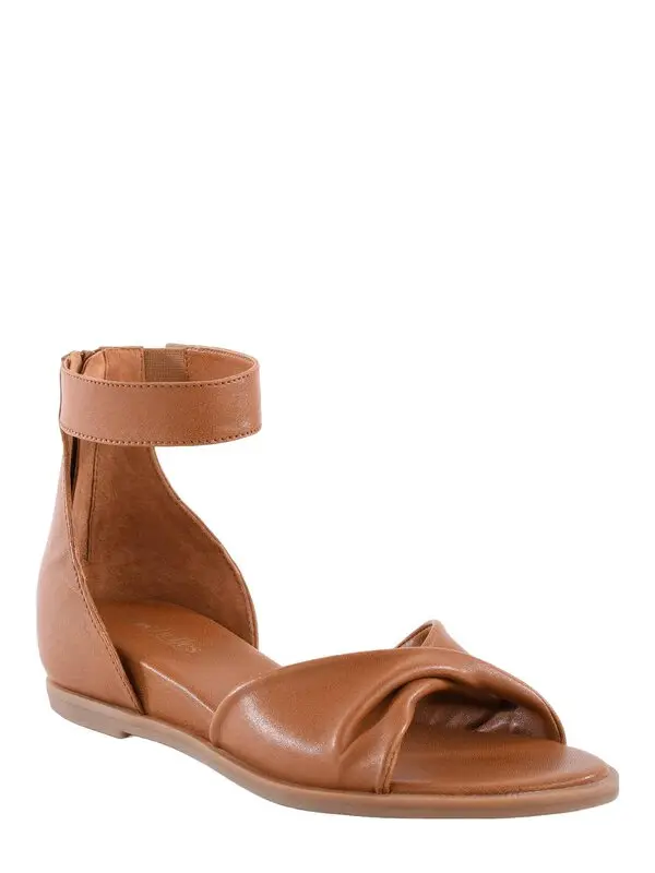 Seychelles Ankle Strap Wedge Sandals - Tan