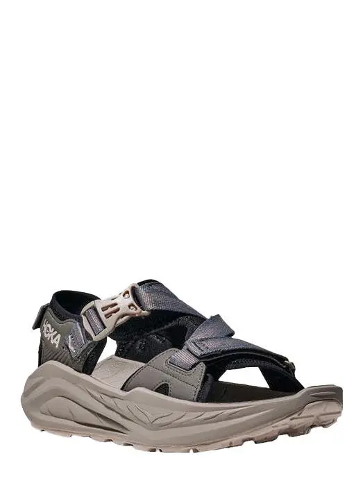 HOKA® Infini Hike Tc Sandals - Black/cement
