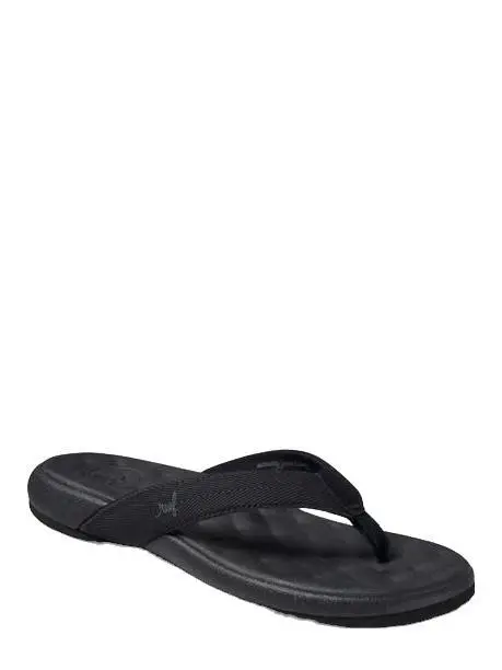 Reef Cushion Melody Flip Flop - Black/ Black