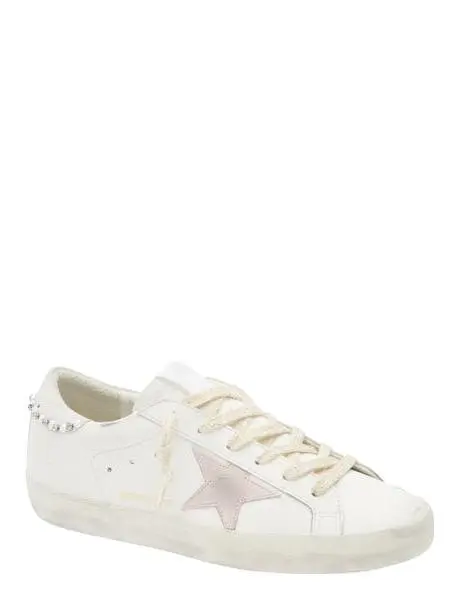 Golden Goose Super-star Low-top Sneaker - White/ Pink