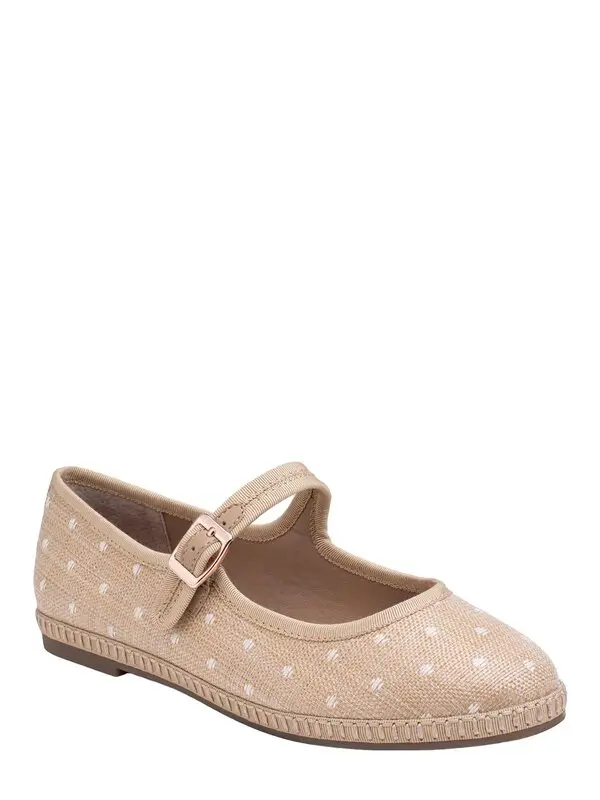 Me Too Gracie Mary Jane Flat - Natural