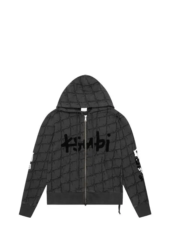 Ksubi X Juice Wrld 2.0 Zip The Kash Hoodie - Black