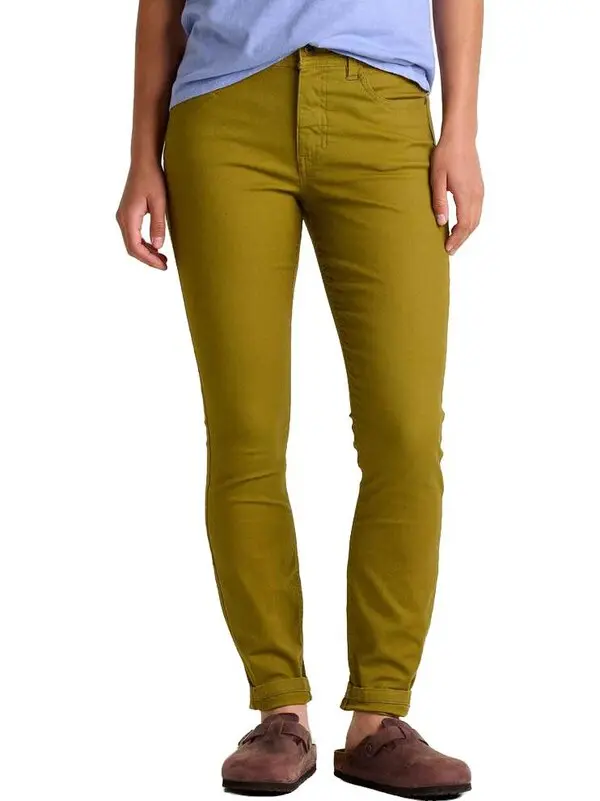 TOAD & CO Earthworks 5 Pocket Skinny Pant - Coyote