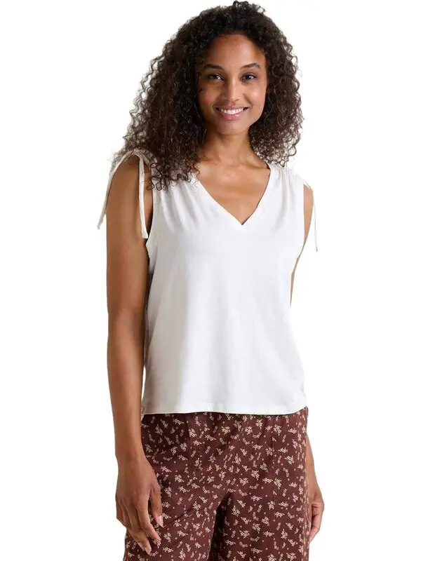 TOAD & CO Anza Cinch Tank - Egret