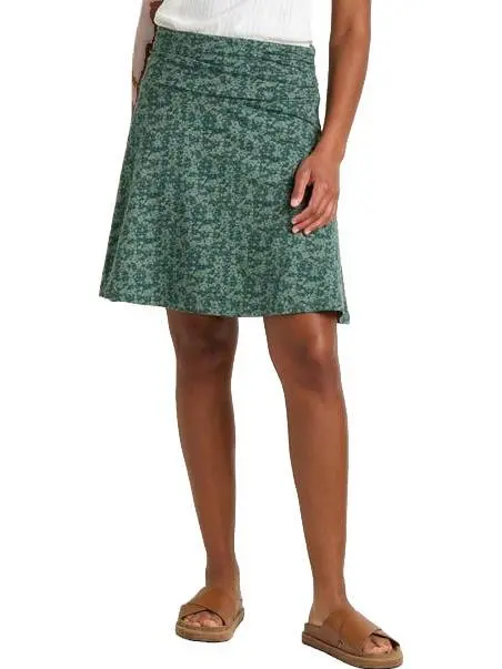 TOAD & CO Chaka Skirt - Cilantro Print