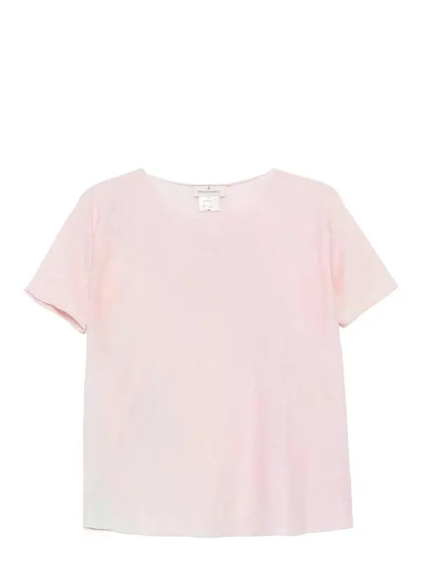 Bruno Manetti Fine-knit T-shirt - Pink