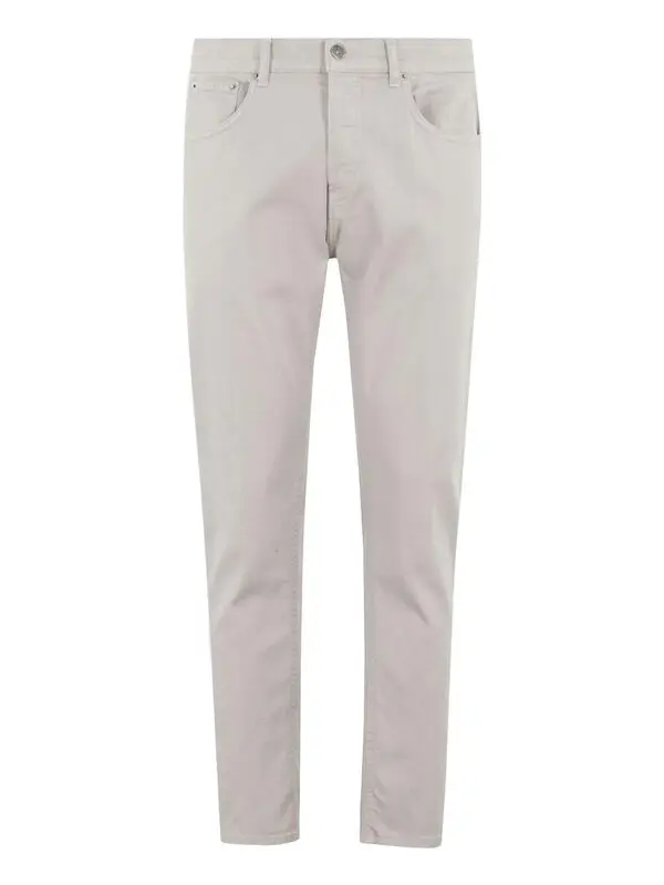 DONDUP Pants - Yellow Cream