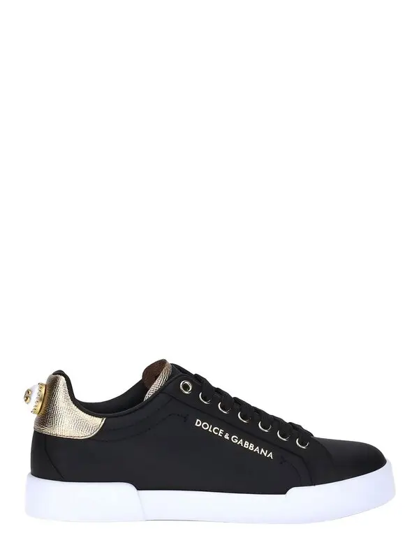 Dolce & Gabbana Low Top Sneakers - Black