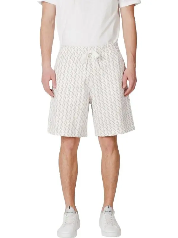 Armani Exchange Plain Shorts - Yellow Cream