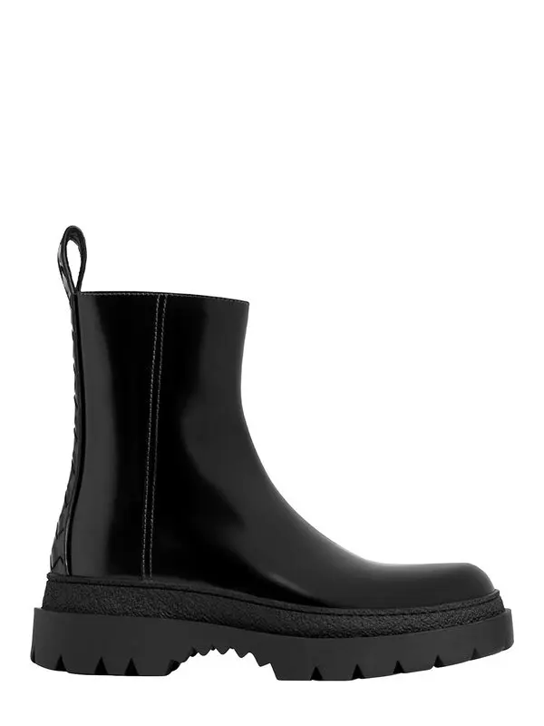 Bottega Veneta Highway Leather Boots - Black