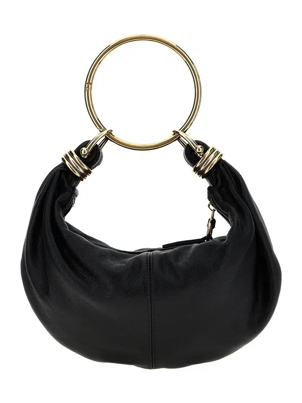 Chloé Bracelet Hobo Piccola Handbag - Black