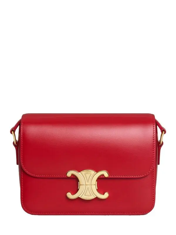 Celine Classique Triomphe Bag - Red