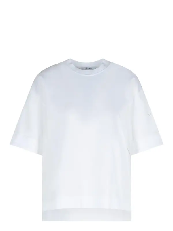 Max Mara Estella Cotton T-shirt - White