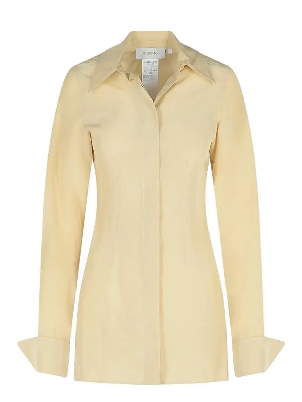 Sportmax Teoria Viscose Jacket - Ivory