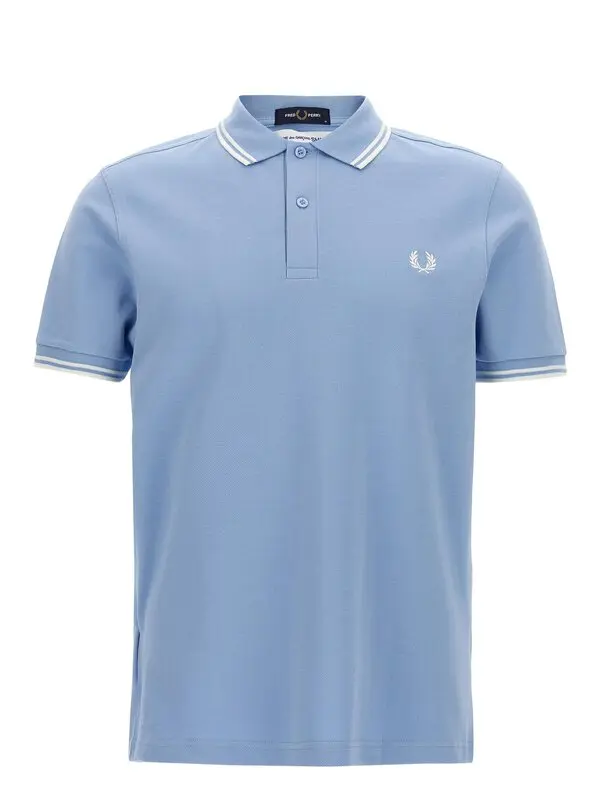 Comme Des Garçons Polo X Fred Perry - Light Blue