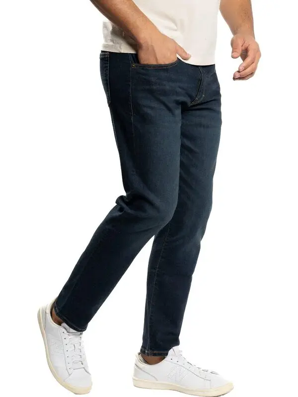 PETER MANNING Johnny Stretch Slim Fit Jeans - Dark Wash