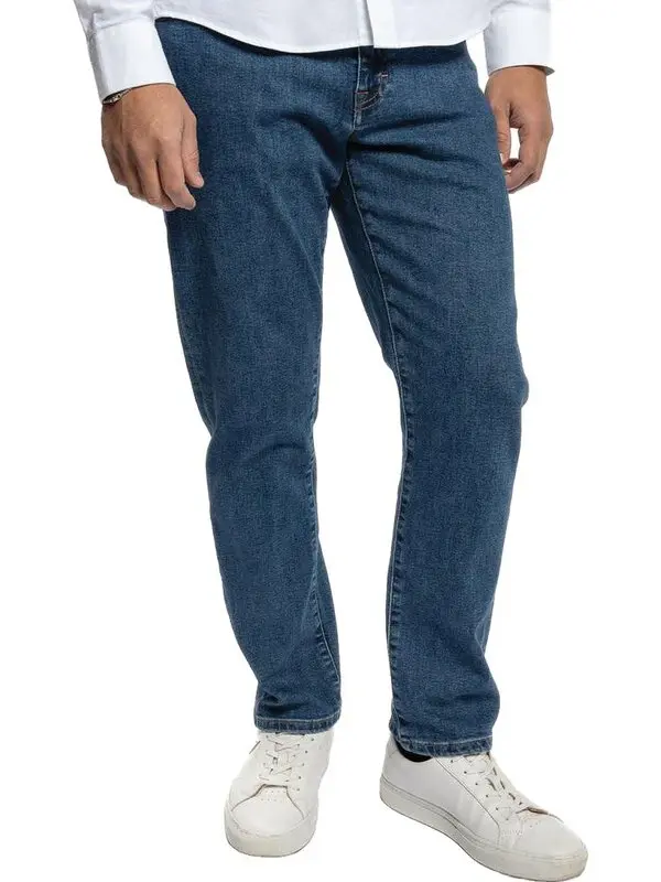 PETER MANNING NYC Johnny Stretch Slim Fit Jeans - Medium Rinse