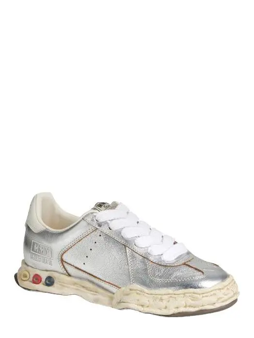 Mihara Yasuhiro Herbie Og Sole Metallic Sneaker - Silver