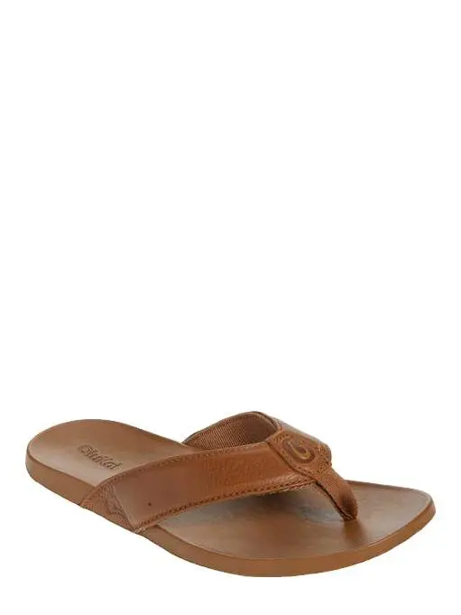 Olukai Olali Flip Flop - Almond / Almond
