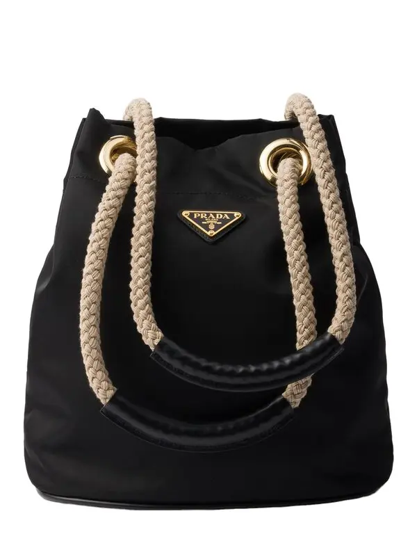 Prada Re-nylon Bucket Bag - Black