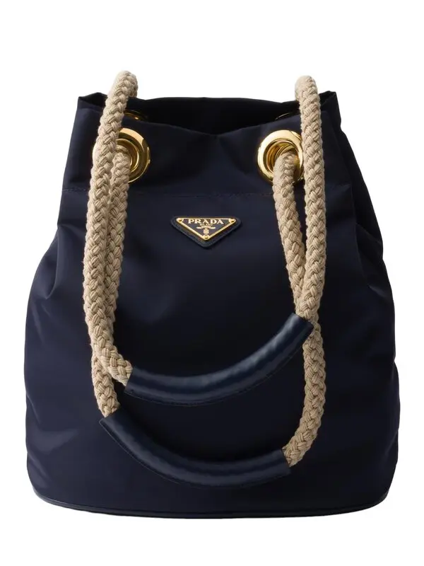 Prada Mariner Re-nylon Bucket Bag - Baltic Blue