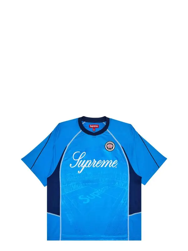 Supreme Jacquard Soccer Jersey - Blue