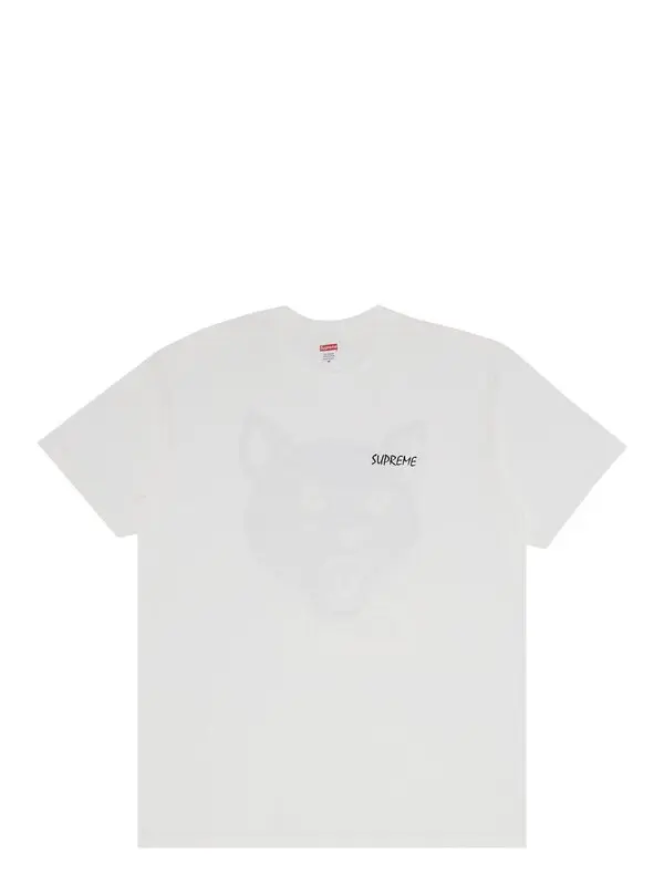 Supreme Black Cat Tee - White