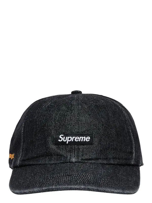 Supreme Cordura Denim 6-panel Cap - Black