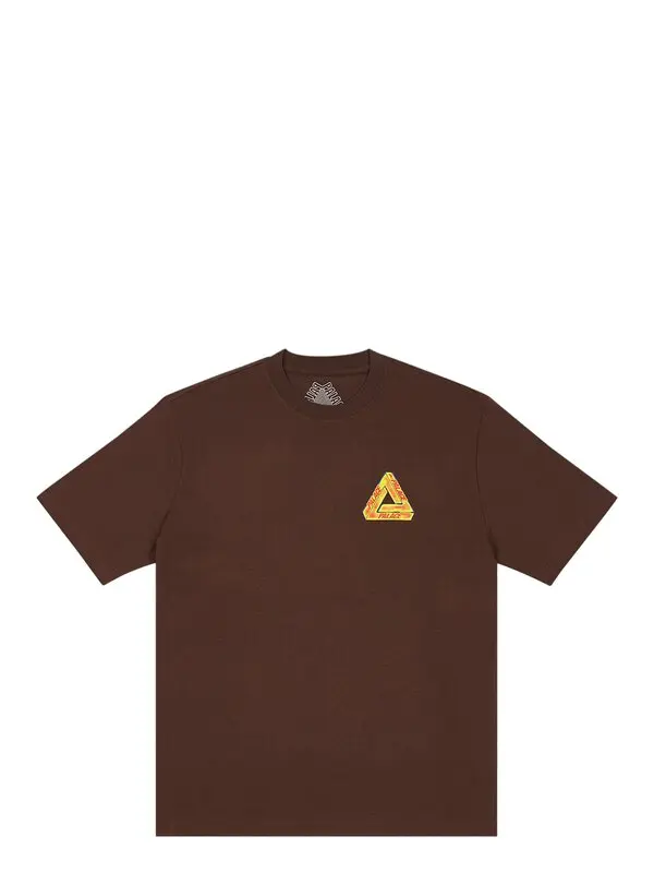 PALACE Heat Sensi T-shirt 'nice - Brown