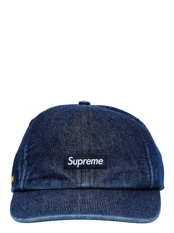 Supreme Cordura Denim Small Box 6-panel - Blue