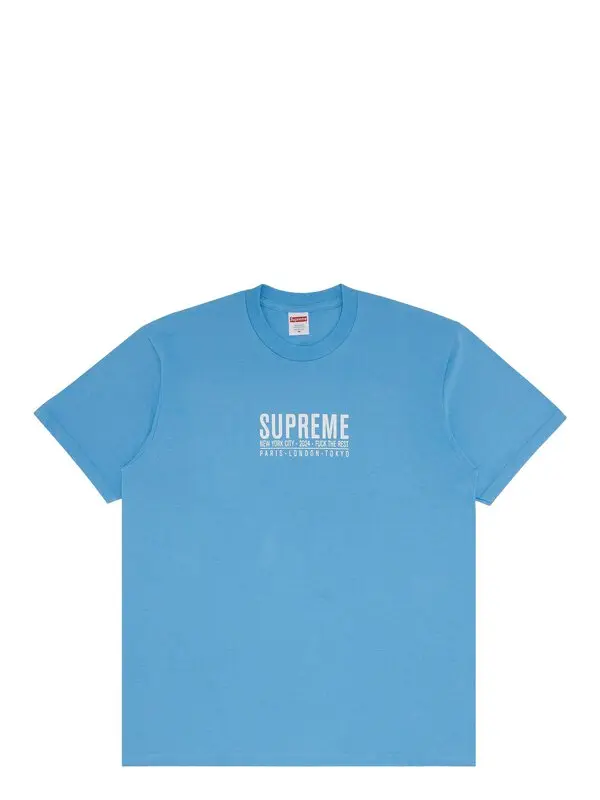 Supreme Paris Tee 'bright - Blue